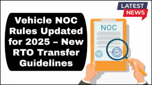 Vehicle NOC Rules Updated for 2025 – New RTO Transfer Guidelines